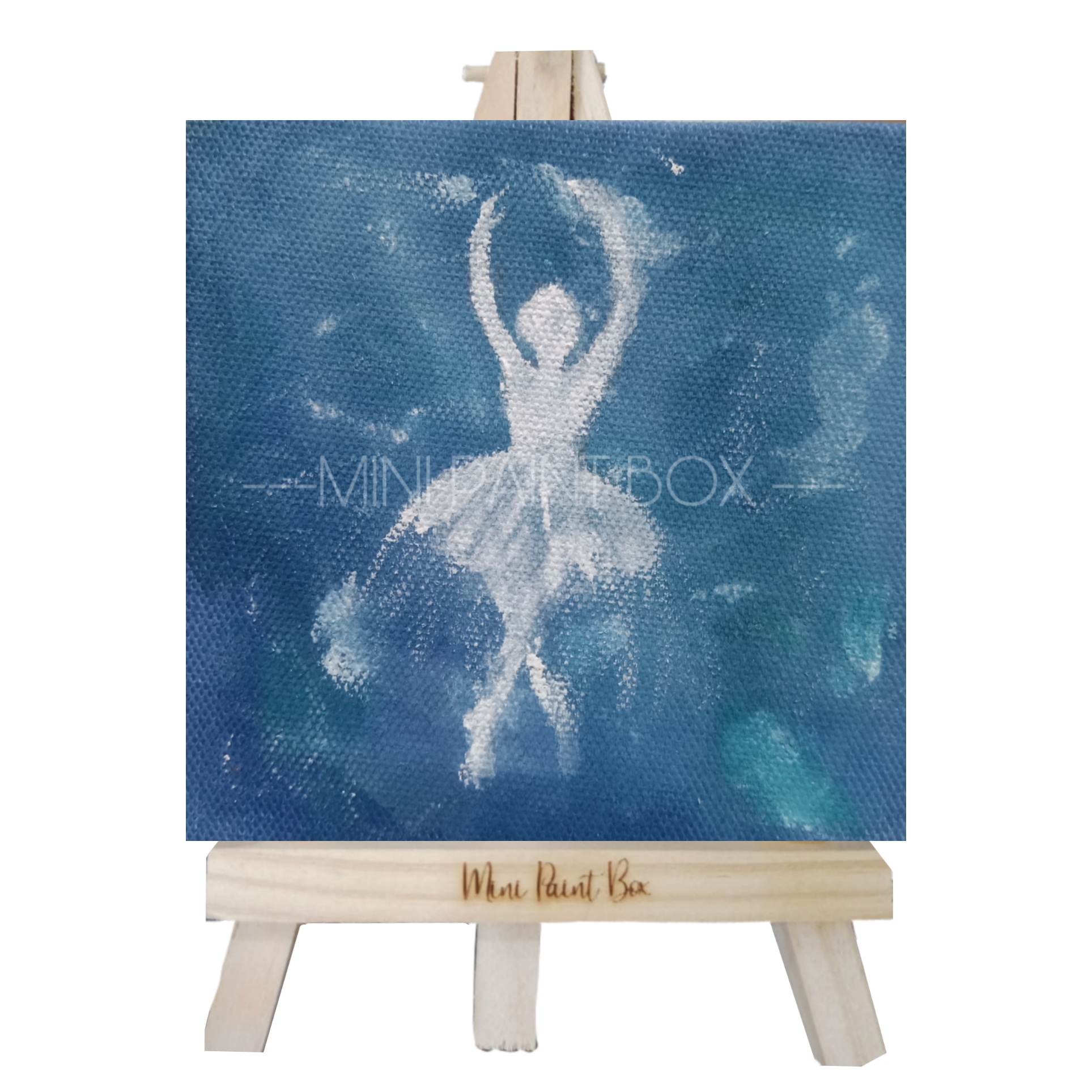 Graceful Glowing Beauty - A Captivating Ballet Dancing Girl's Portrait